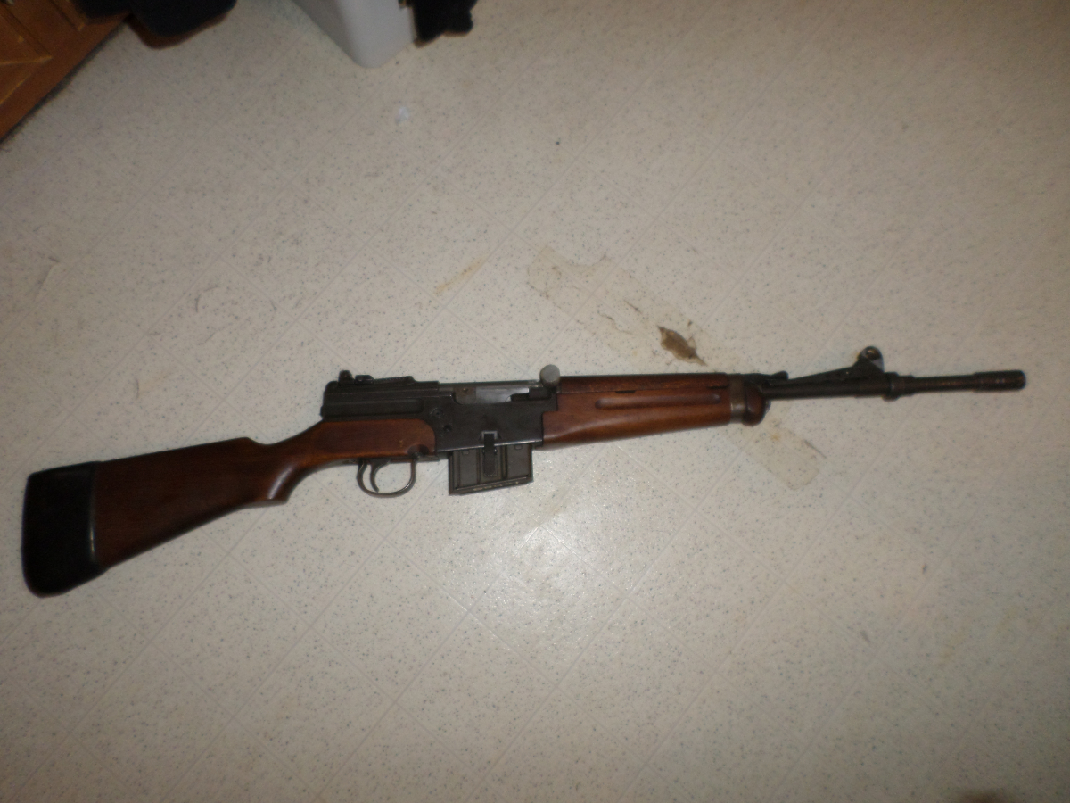 French MAS MAS M49-56 M 49/56 converted to .308 Win by CAI & functions ...