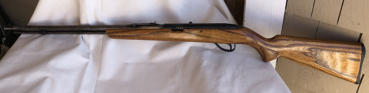 Vintage JC Higgins Sears Model 25 .22 LR Good Working Rifle 17378087 ...