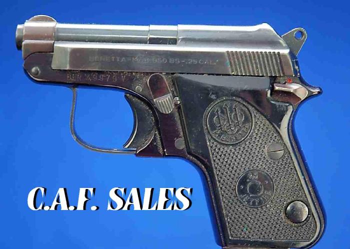 Beretta Model 950 Bs Jet Fire .25 Cal Semi Auto Pistol For Sale at ...