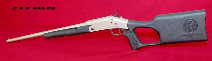 H & R Model Tamer .410 Bore Nickel Single Shot Shotgun For Sale at ...