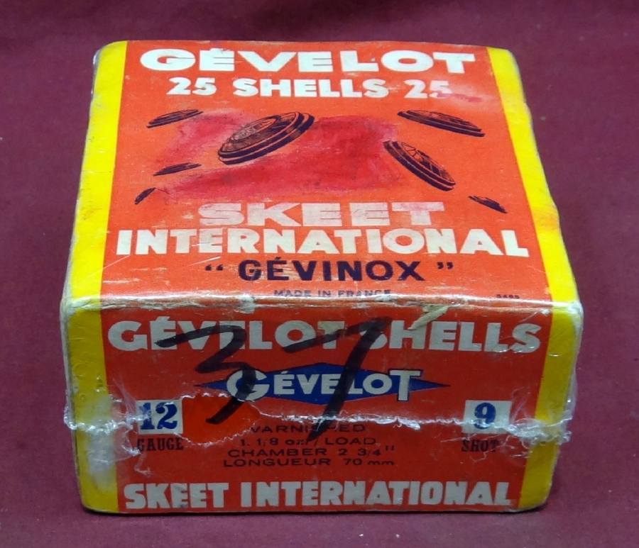Gevelot 12 GA. Full 2 PC. Box, 12 GA 14176097 - GunAuction.com