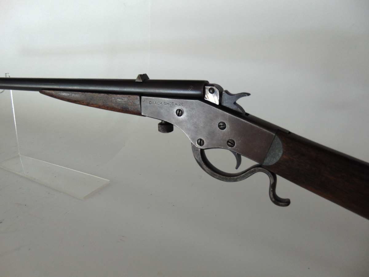 J. Stevens Falling Block Single Shot .22lr In. Crack Shot -26 Rifle C&R ...
