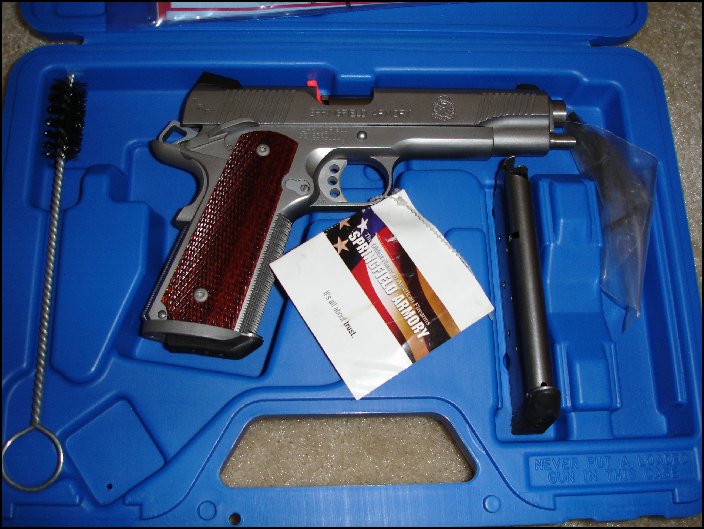Springfield Armory (Geneseo, Il) 1911-A1 Trp Ss 45acp New For Sale at ...