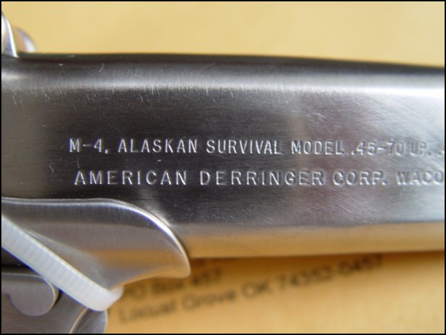 American Derringer Corp Alaskan Survival Model-45-70 For Sale at ...