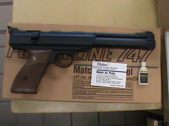 Daisy Power Line 747 Match Air Pistol For Sale at GunAuction.com - 16700752
