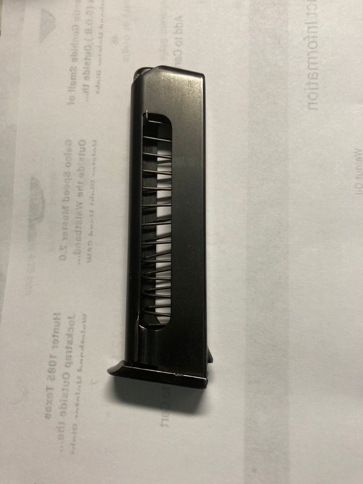 Magazine , Makarov 9x18 , 8 rounds , pre-owned , Excellent , Free ...