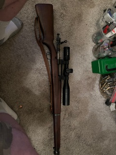 Springfield Armory SPRINGFIELD 03-A3 WITH AFTER MARKET SCOPE RAIL AND ...