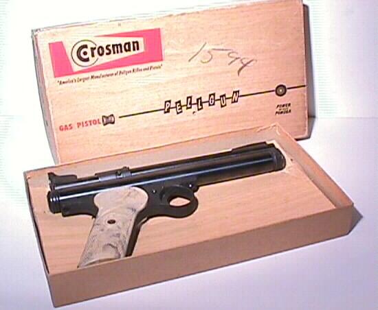 Crosman Arms Fairport Ny Boxed Model 150 Pellgun For Sale at GunAuction ...