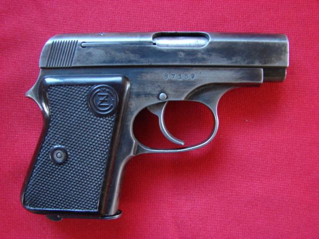 Cz 45 Pistol .25 Cal. Dao C&R Mfg. 1948 No Reserve For Sale at ...