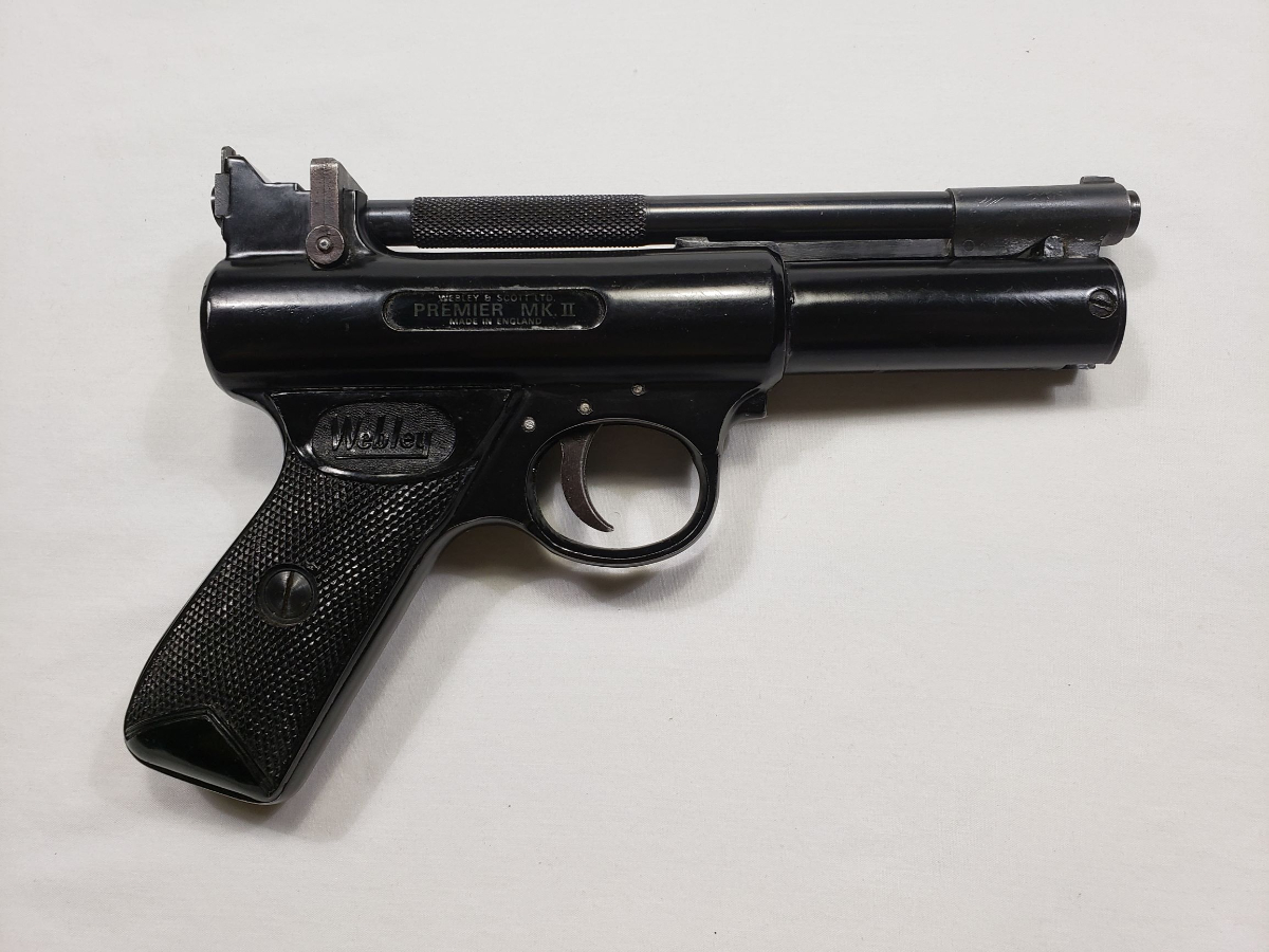Pictures: Webley & Scott Premier MK. II 177 Cal Air Pistol .177 Cal ...