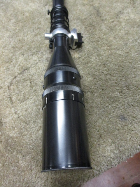 Unertl SERIAL NUMBER 33802 ADJUSTABLE OBJECTIVE 15 POWER WITH END CAPS ...
