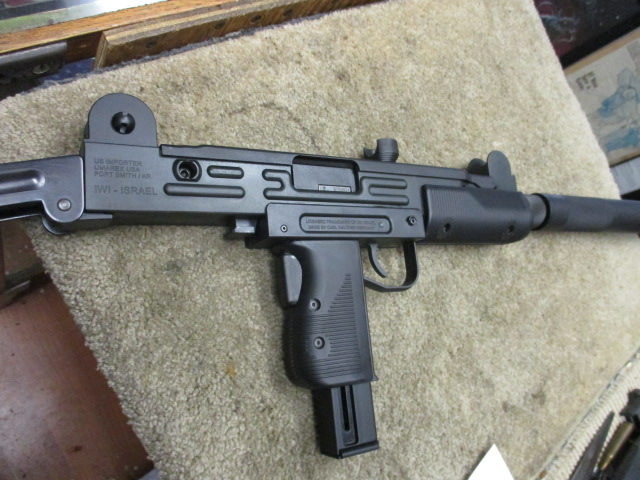 Walther UZI COPY IN 22 LR WITH FAKE SILENCER. .22 LR 17140152 ...