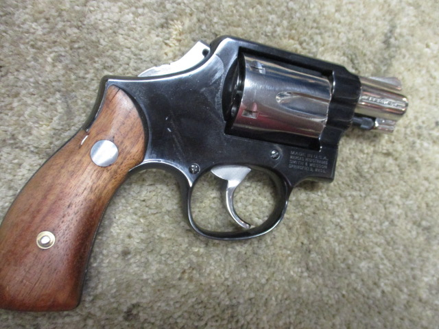 Smith & Wesson MODEL 10 2 INCH WITH STAINLESS CYLINDER AND CHROME ...