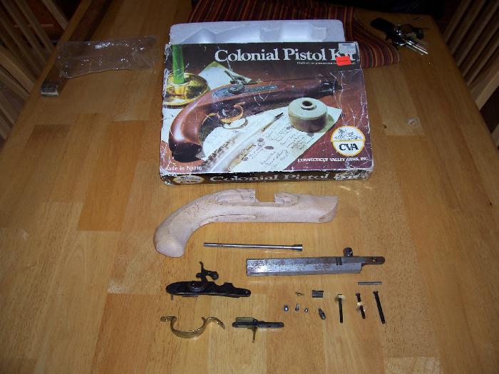 Cva Colonial Pistol Kit For Sale at GunAuction.com - 8816872