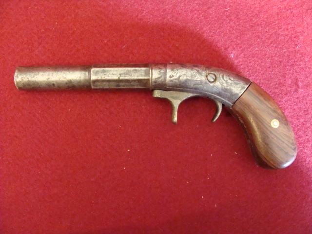 Bacon Arms Bacon Under Hammer Percussion Pistol For Sale at GunAuction ...