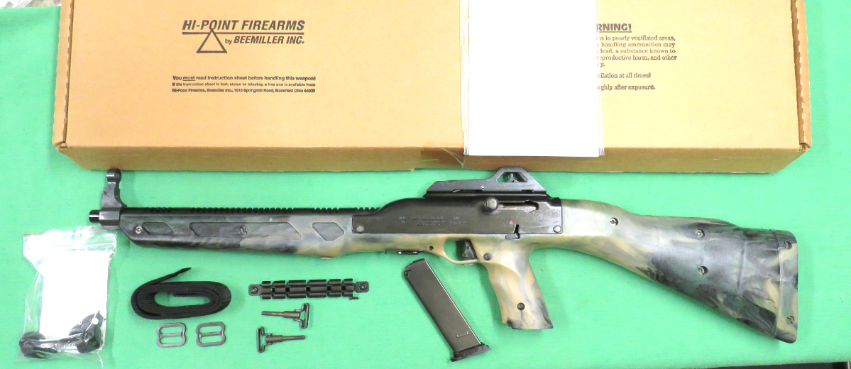 Hi-Point Model 995 Carbine, 9mm, Camo stock, As New in Box 9mm Luger ...