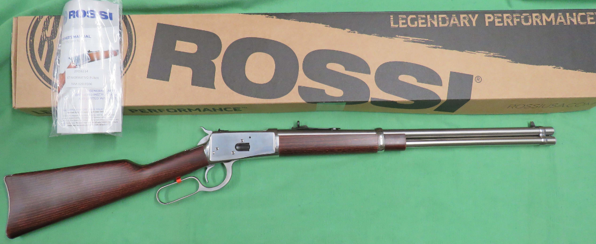 Rossi M92 Lever Action, 45 Long Colt, Stainless Steel, 20 inc, As New ...