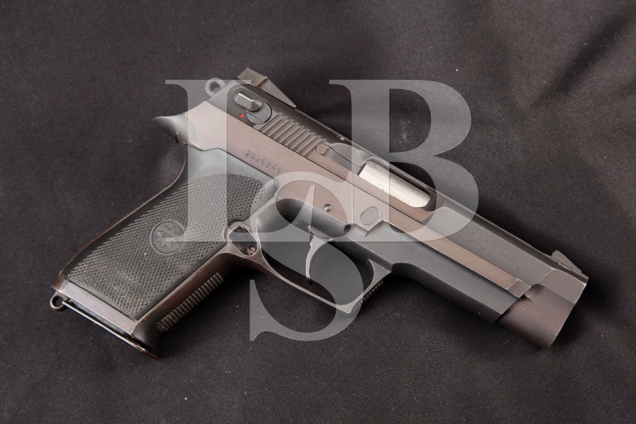 Star Model Megastar 45, Matte Black/Blued 4 5/8” Sa/Da Semi-Automatic ...