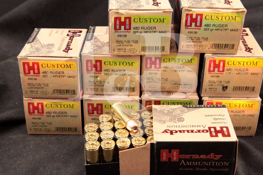 217x 480 Ruger Hornady Ammunition Ammo .480 Ruger For Sale at ...