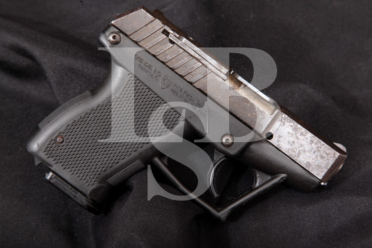 Grendel, Inc. Model P-12, Blue & Black 3" Dao Double-Action Semi ...