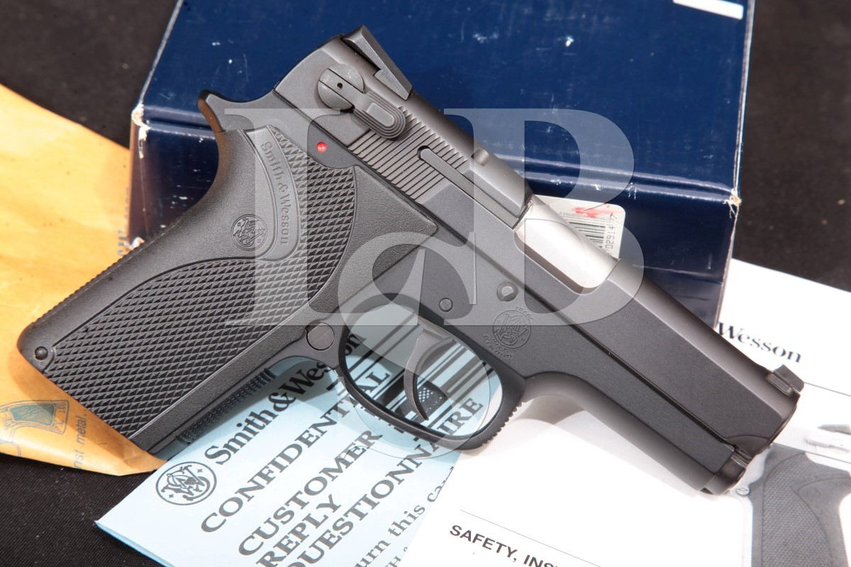 Smith & Wesson S&W Model 3914, Blue & Black 3 1/2" Single-Stack Compact ...