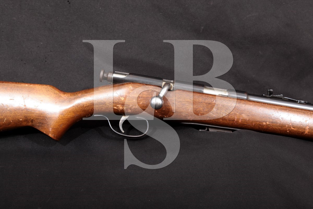 Stevens Model 56 Buckhorn Rifle, Blue 24" Bolt-Action Rifle, Mfd 1935 ...