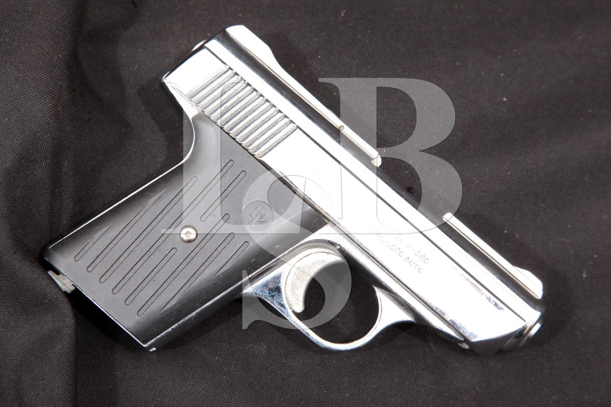 Davis Industries Model P-380, Chrome 2 7/8" Striker-Fired Semi ...
