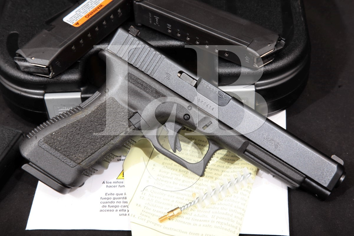 Glock Model 35 G35 Generation 3 Gen3 G3, Matte Black Tennifer 5.32 ...