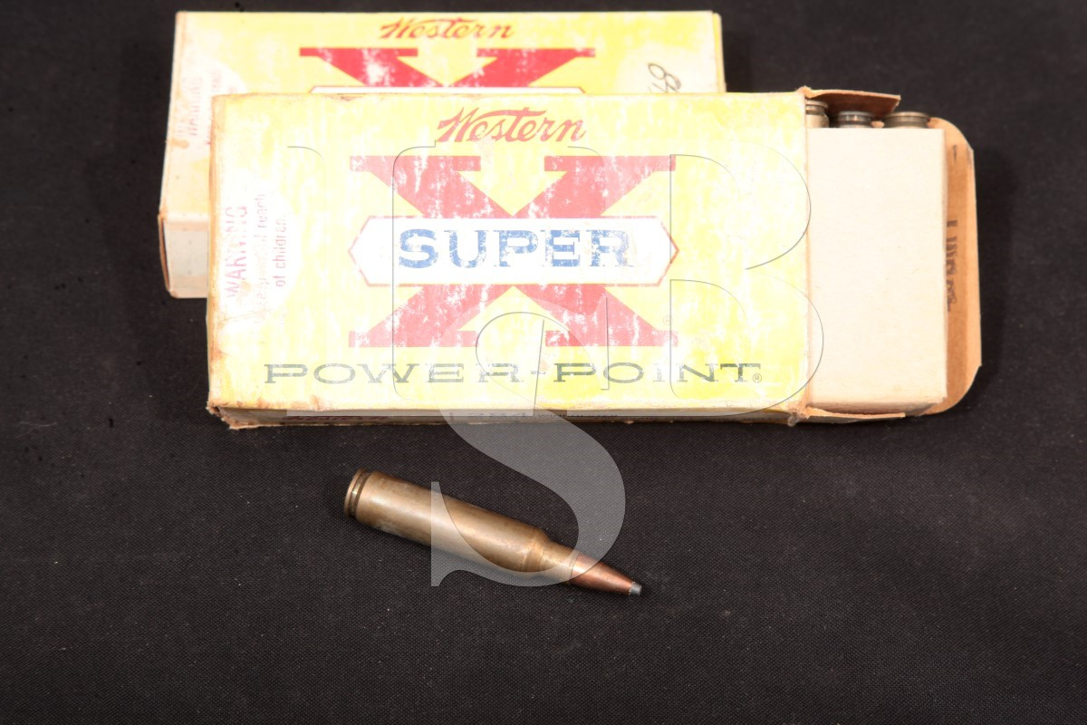 40x 284 Winchester Western Super X #2842 Brass For Components Use Only ...