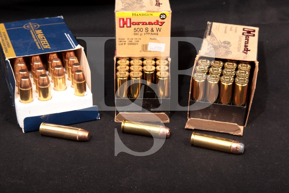 51x 500 S&W Smith Wesson 325, 350 & 500 Grain Magtech Fmc Hornady Xtp ...