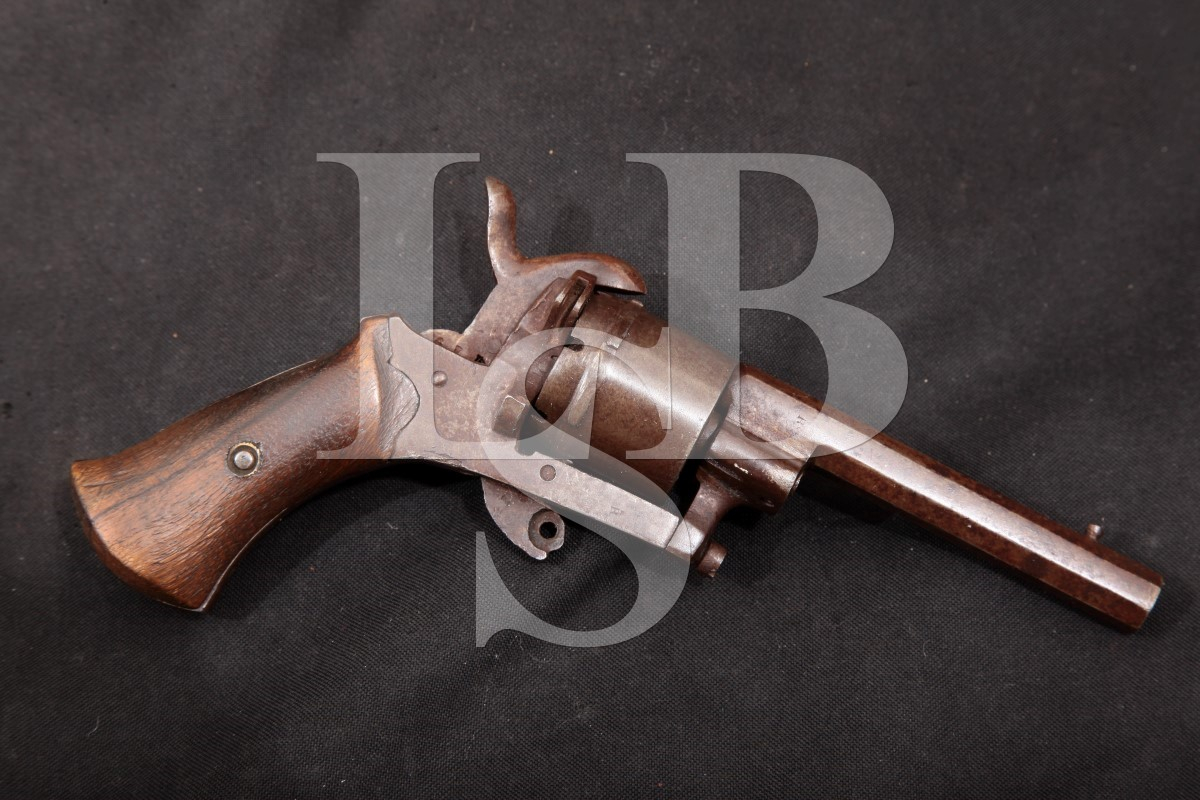Belgian Pinfire Pocket Pistol, Missing Parts, 3 5/16 Single Action ...