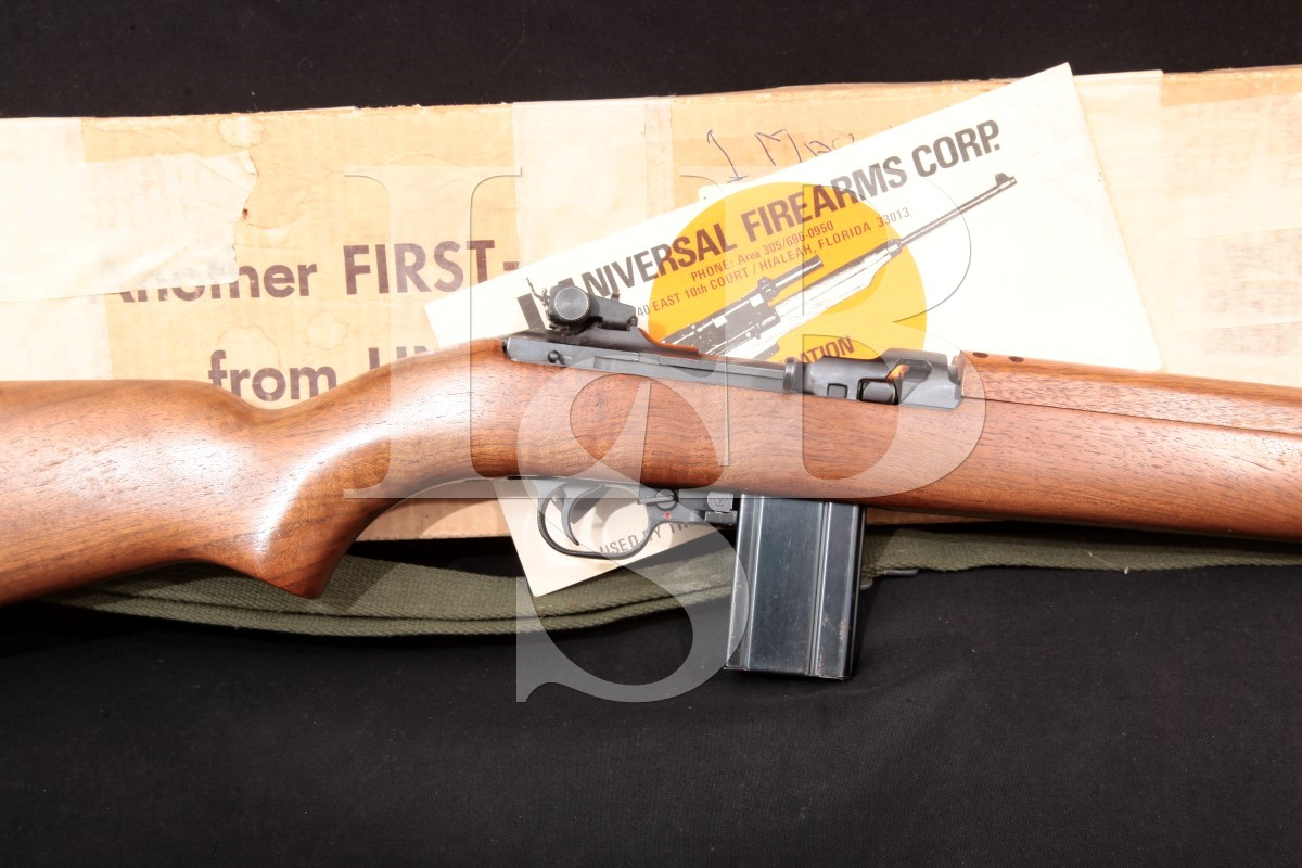 Universal Firearms Model M1 Carbine, Blue 18" Semi-Automatic Detachable ...