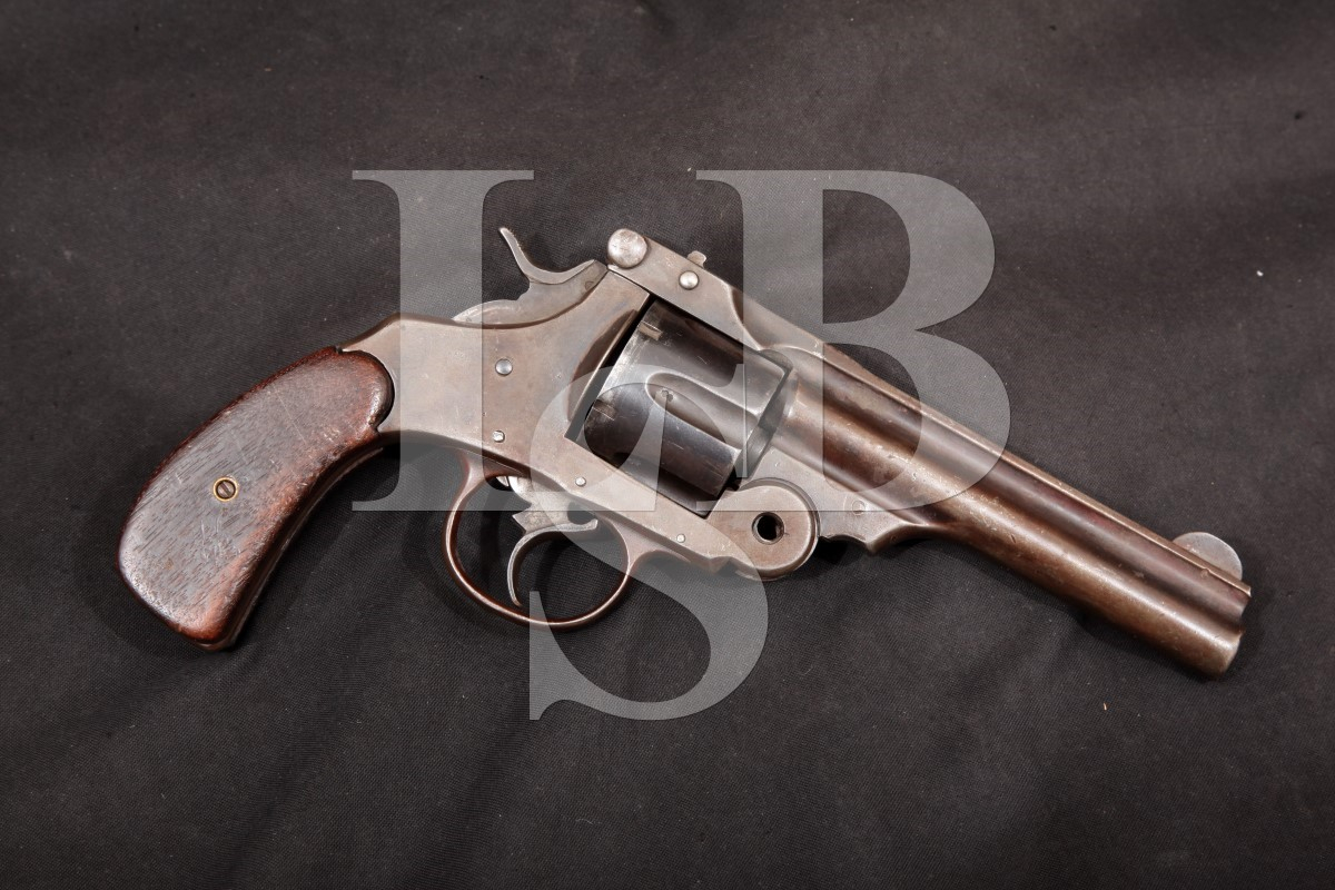 Orbea Hermanos Top Break 5 Shot Double/Single Action Revolver, Mfd 1900 ...