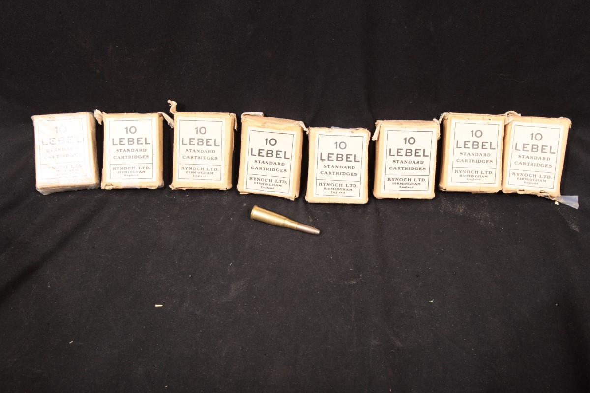 80x 8mm Lebel 8x50r Kynoch Early 1900s Collectible Packages Birmingham ...