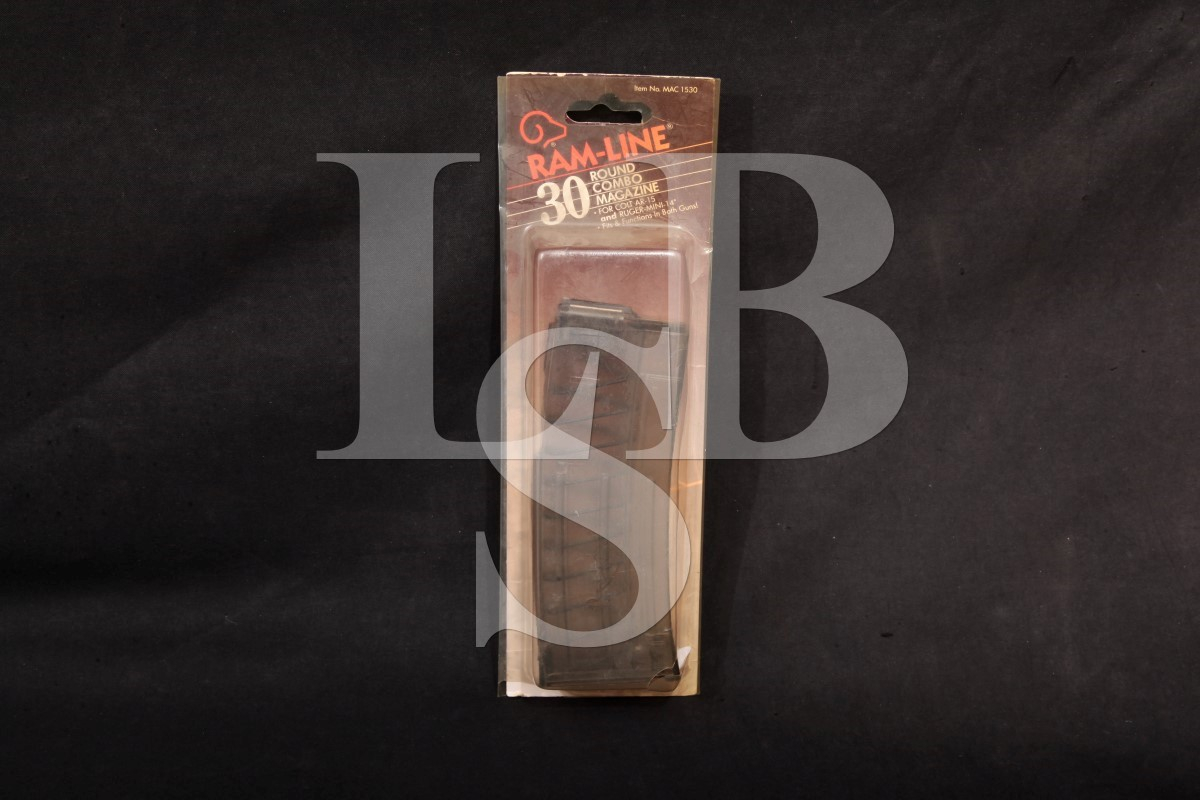 1x .223 5.56x45 Nato 30 Round Ram-Line Magazine Colt Ar-15 & Ruger Mini ...