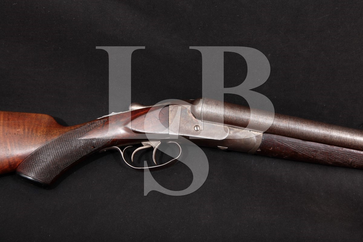 Hopkins & Allen Boxlock, Damascus 30" Side By Side Sxs Double Barrel ...