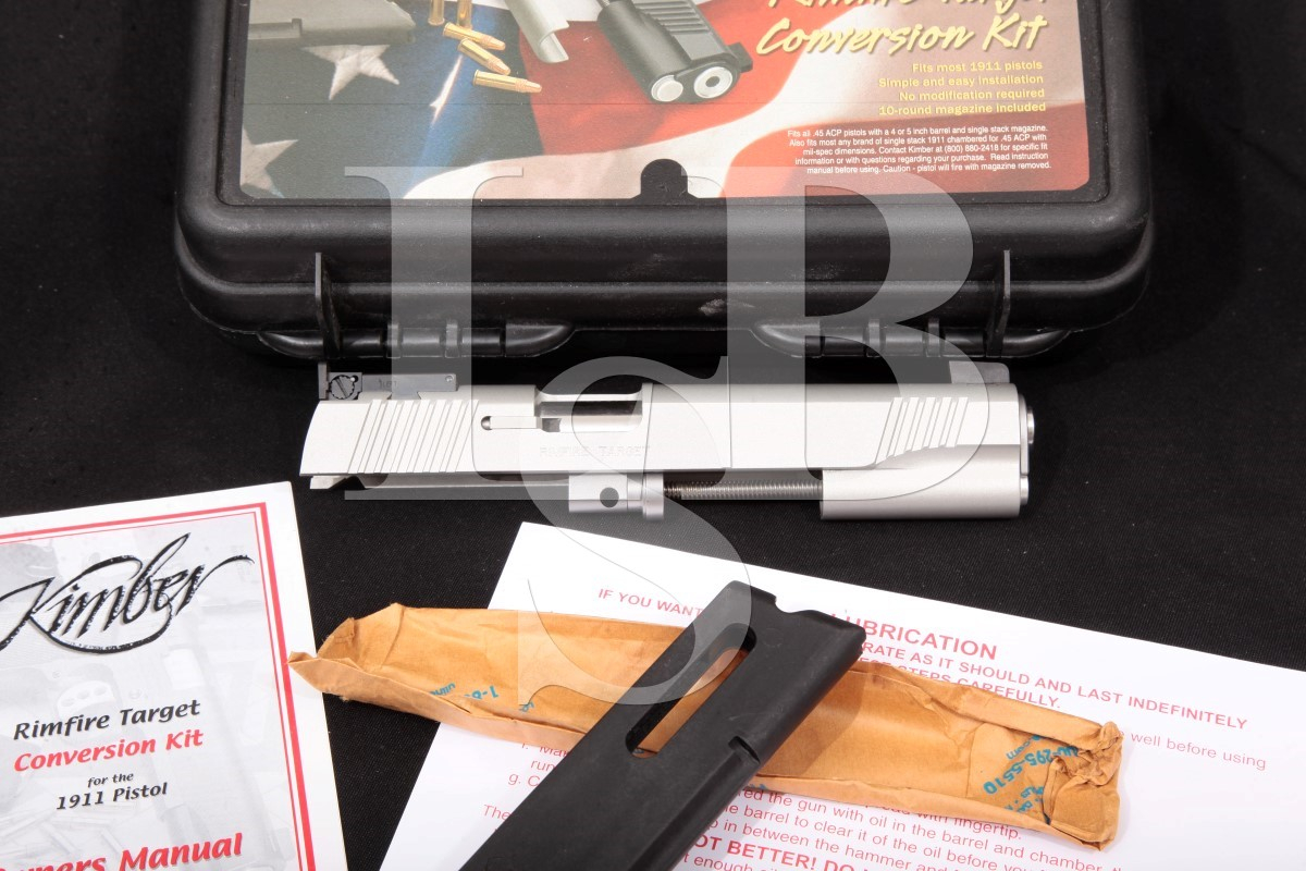 Kimber Rimfire Target Conversion Kit For 1911, Silver Alloy 5" Semi ...