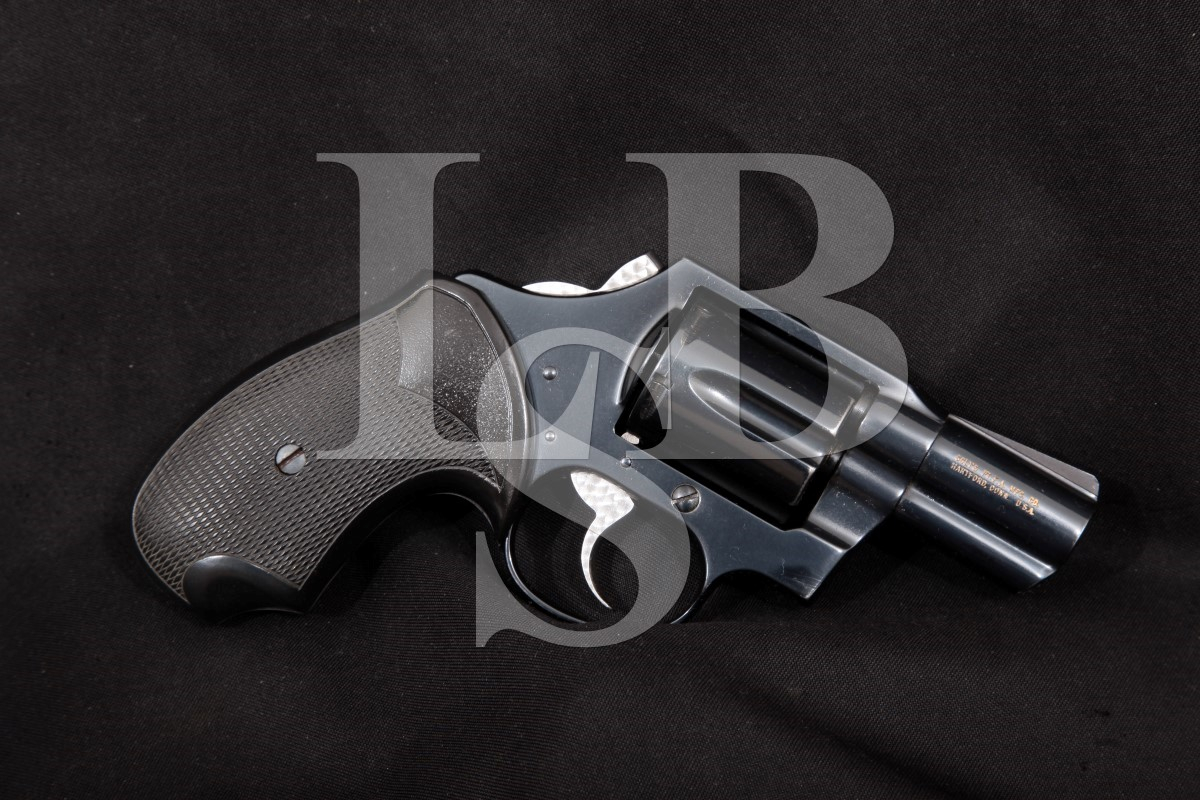 Colt Custom Model Detective Special 3rd Issue, Bobbed Hammer, Blue 2" 6 ...