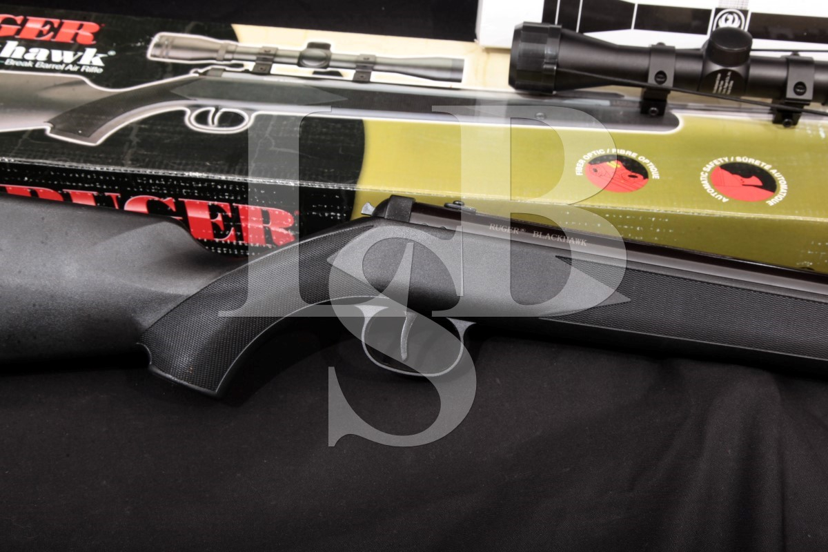 Ruger Blackhawk, Blue 18 3/4" Break Barrel .177 Cal 4.5 Mm High ...