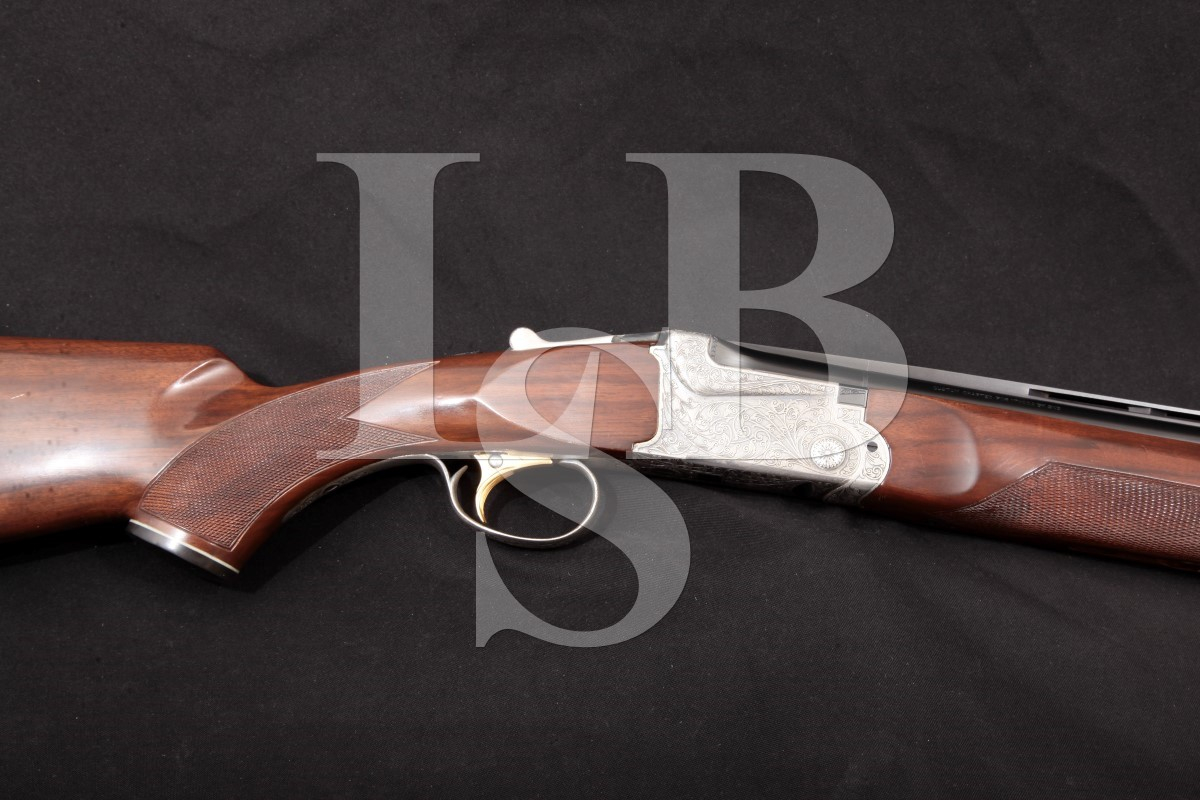 Ithaca Gun Co Skb Model 600 Magnum, Engraved Blue & Silver 26" Vent-Rib ...