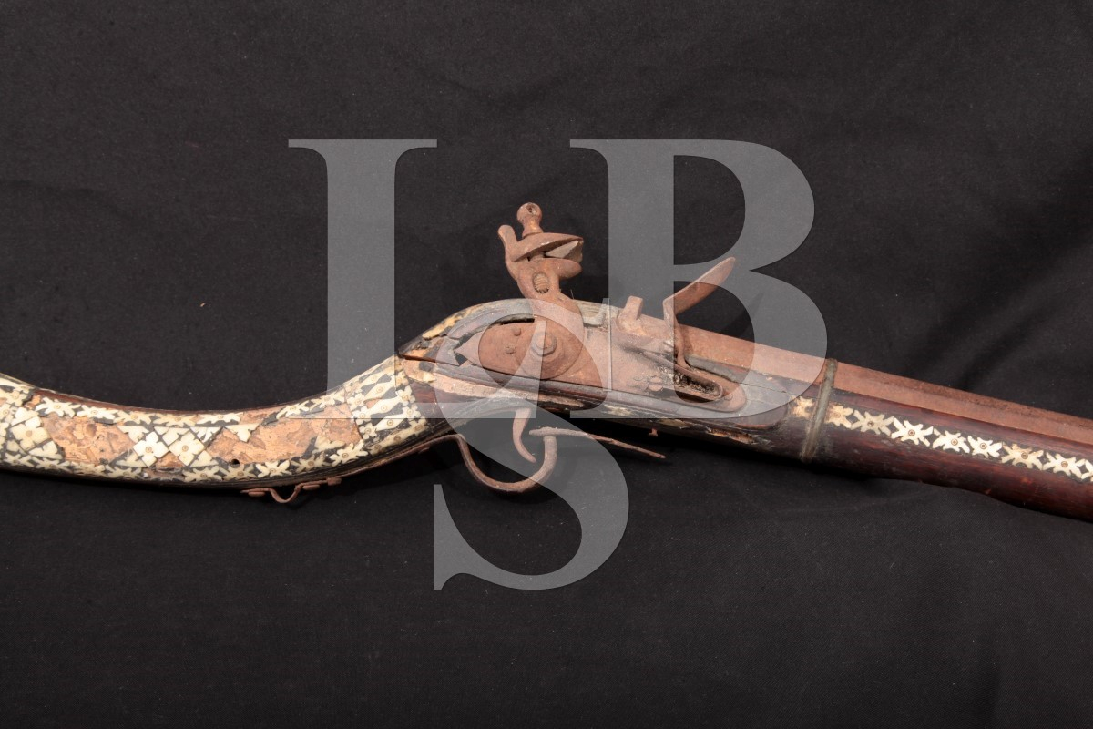 Unknown Afghan Middle Eastern Cavalry Trade Rifle, 28" Single Shot ...