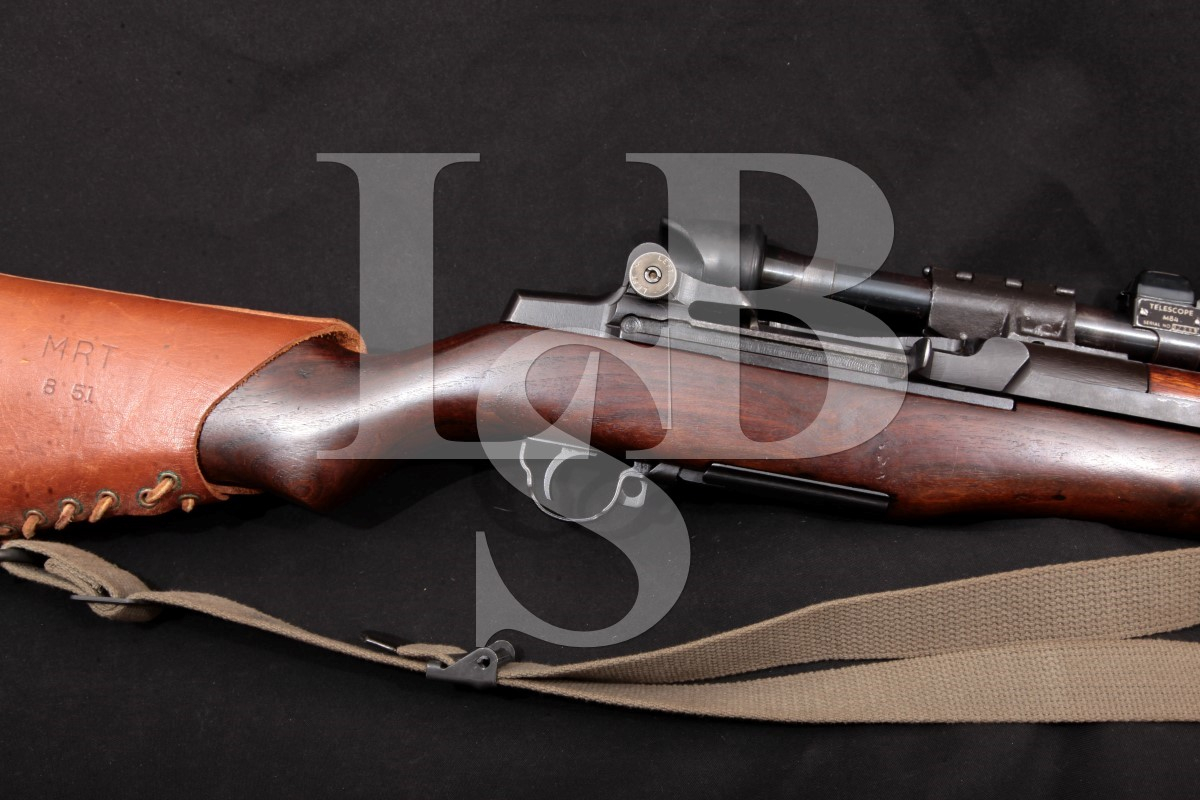 Winchester M1d Garand Sniper, M84 Scope, M2 Flash Hider, Parkerized 24 ...