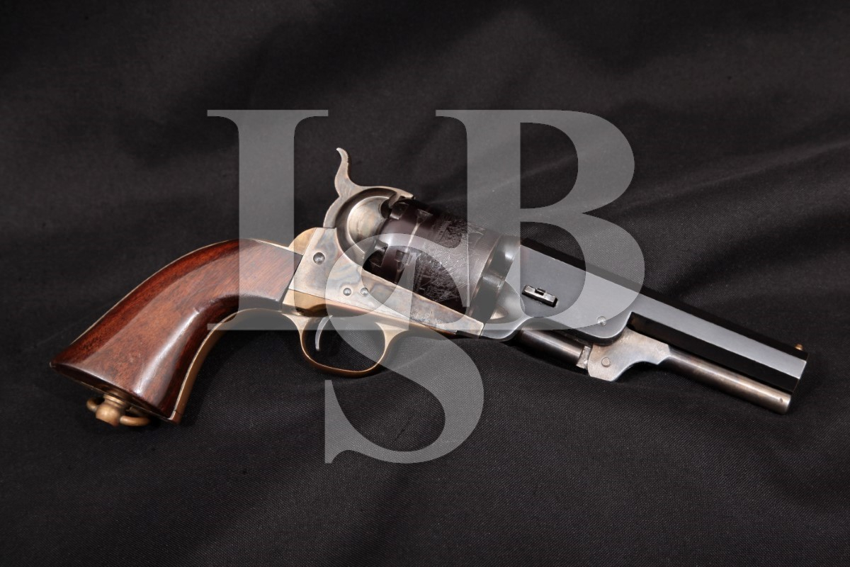 Uberti Navy Arms Co Model 1851 Navy, Blue & Brass 4 3/4" Single Action ...