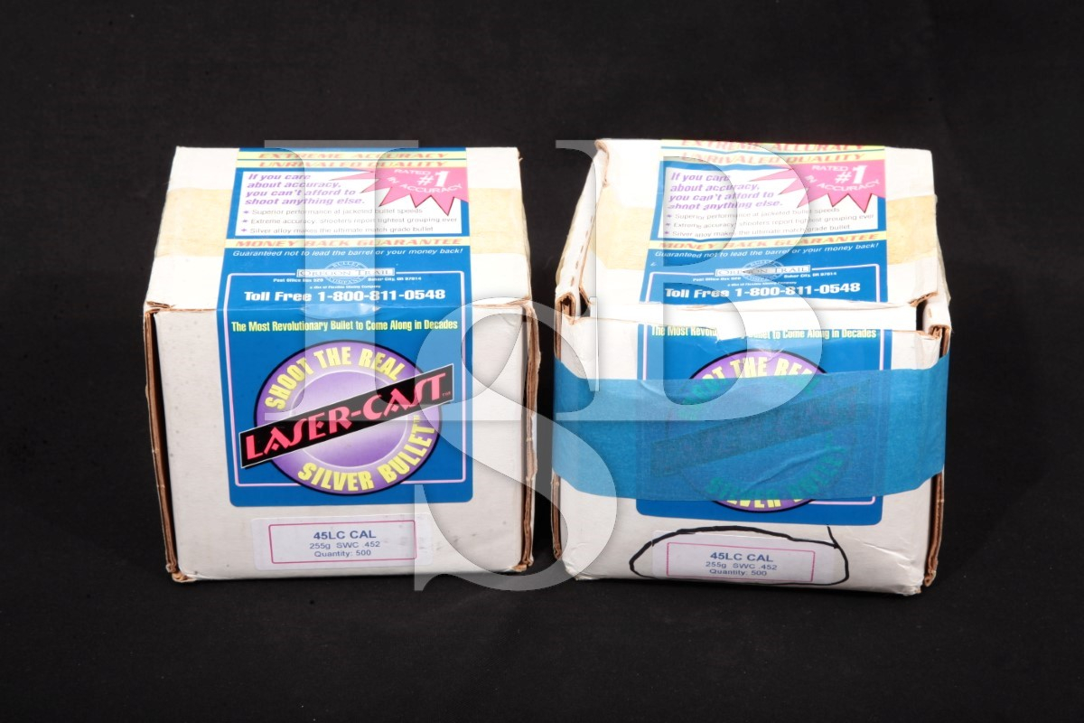 1000x .45 Lc Bullets Laser-Cast Lead Bullets 255 Grain .452 Diameter ...