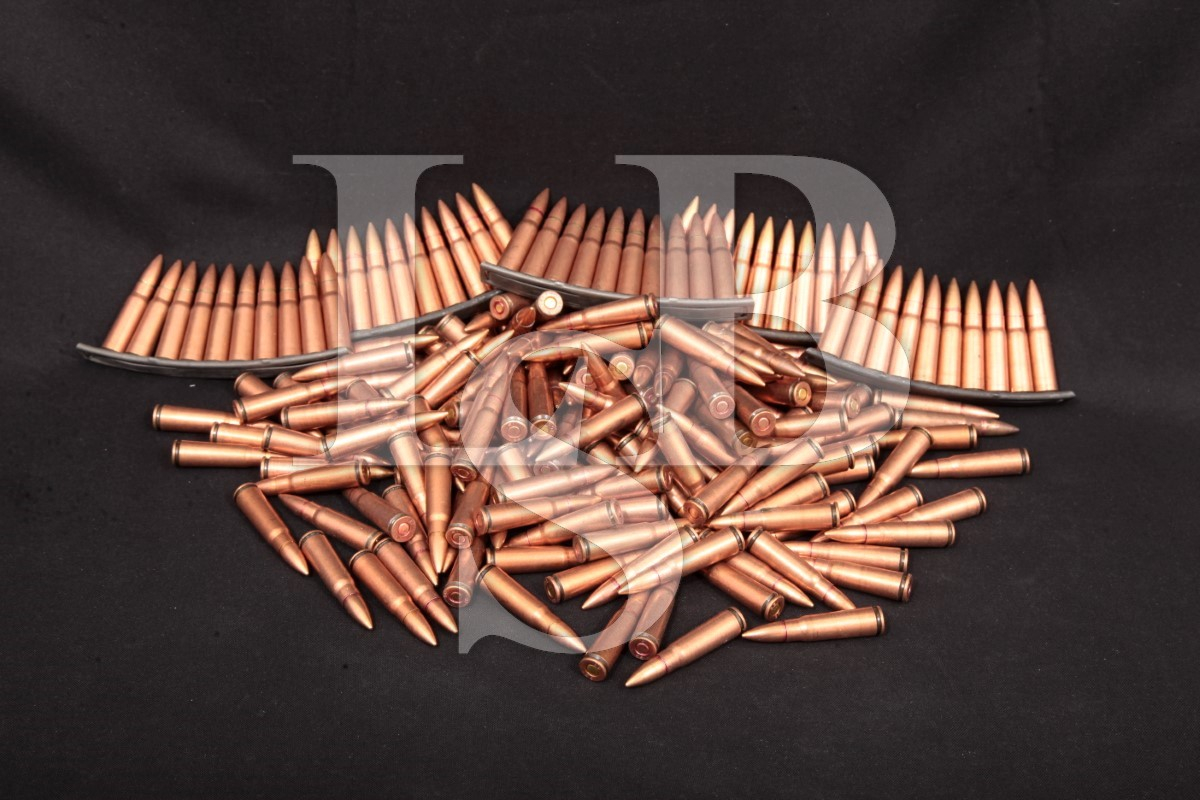 218x 7.62x39mm Copper Washed Ammunition Chinese Military Ammo 50x On ...