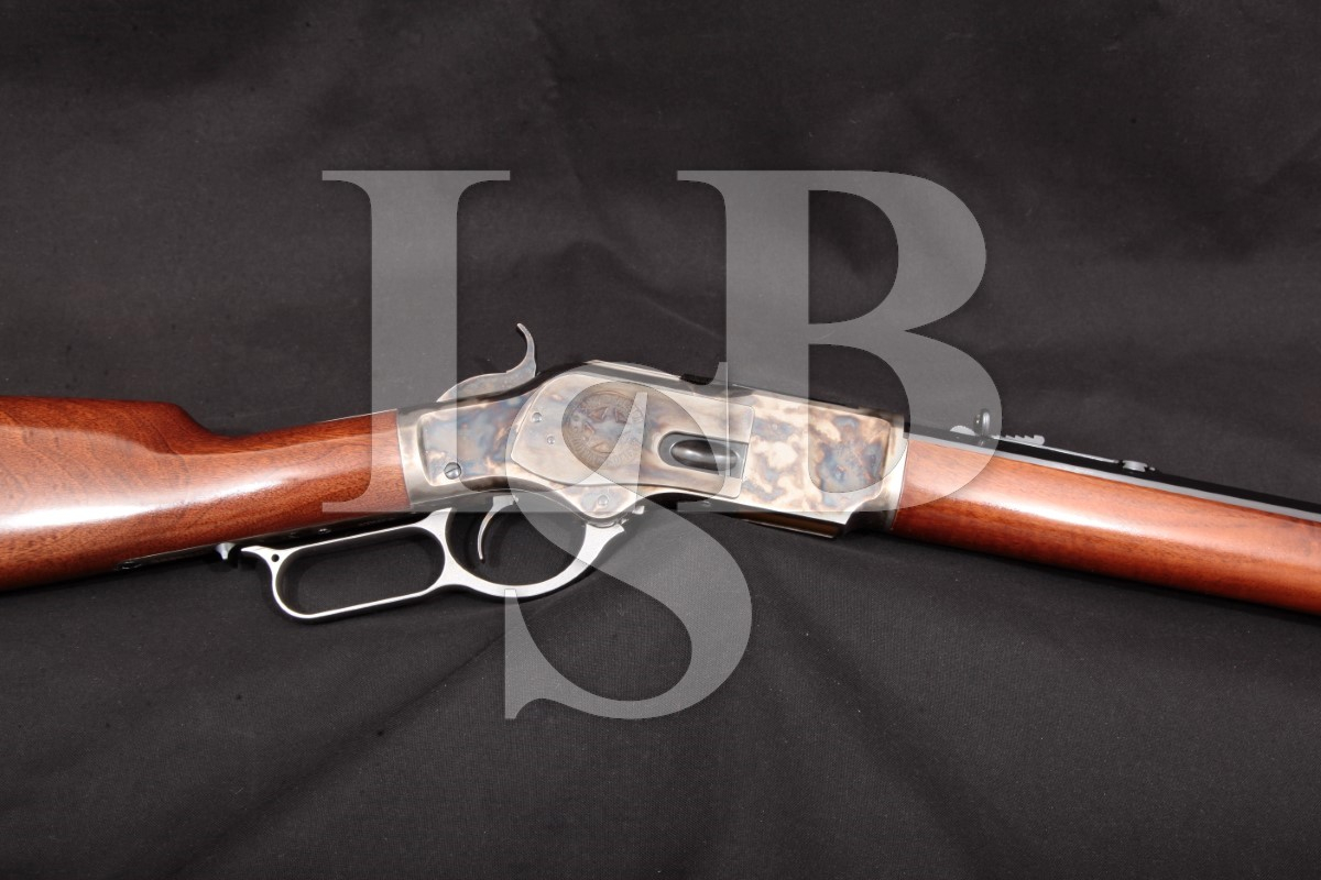 Uberti Model 1873 Replica Border Rifle 4th Gen. Short Stroke Oct. Bbl ...