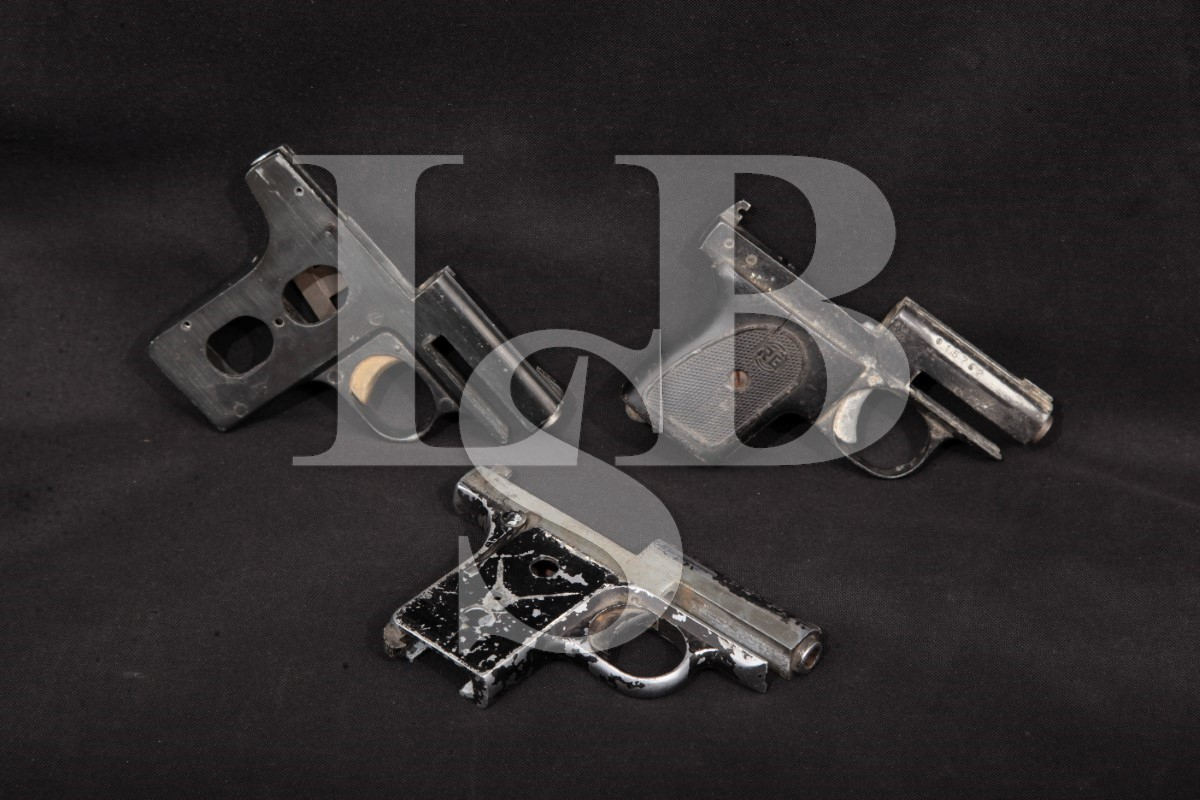 Rohm Rg Lot Of 3 Pocket Pistol Frames, Black 2 1/4" Semi-Automatic ...