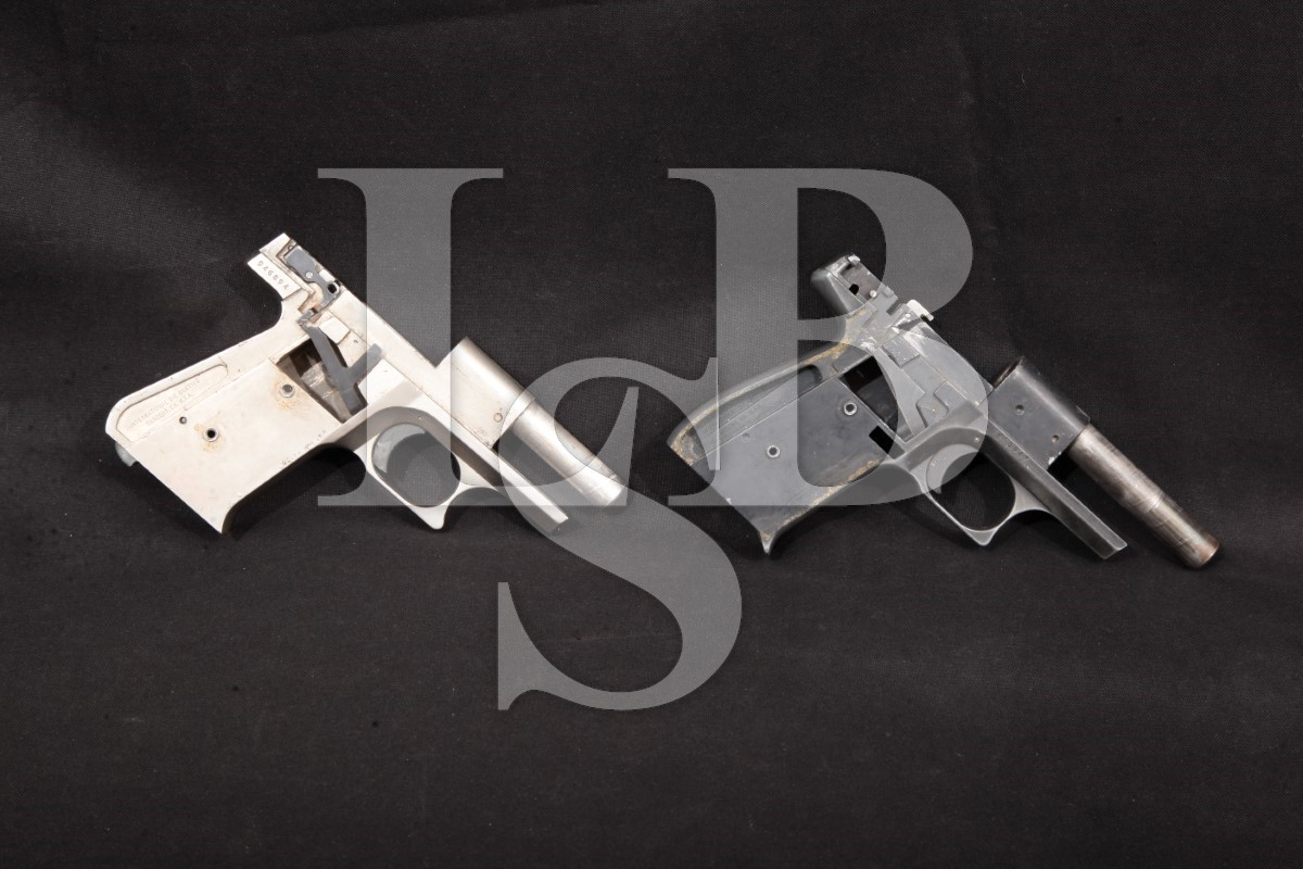 Jennings/Bryco Lot Of 2 Model 59/Nine, Black & Chrome 3 1/4" & 3 3/4 ...