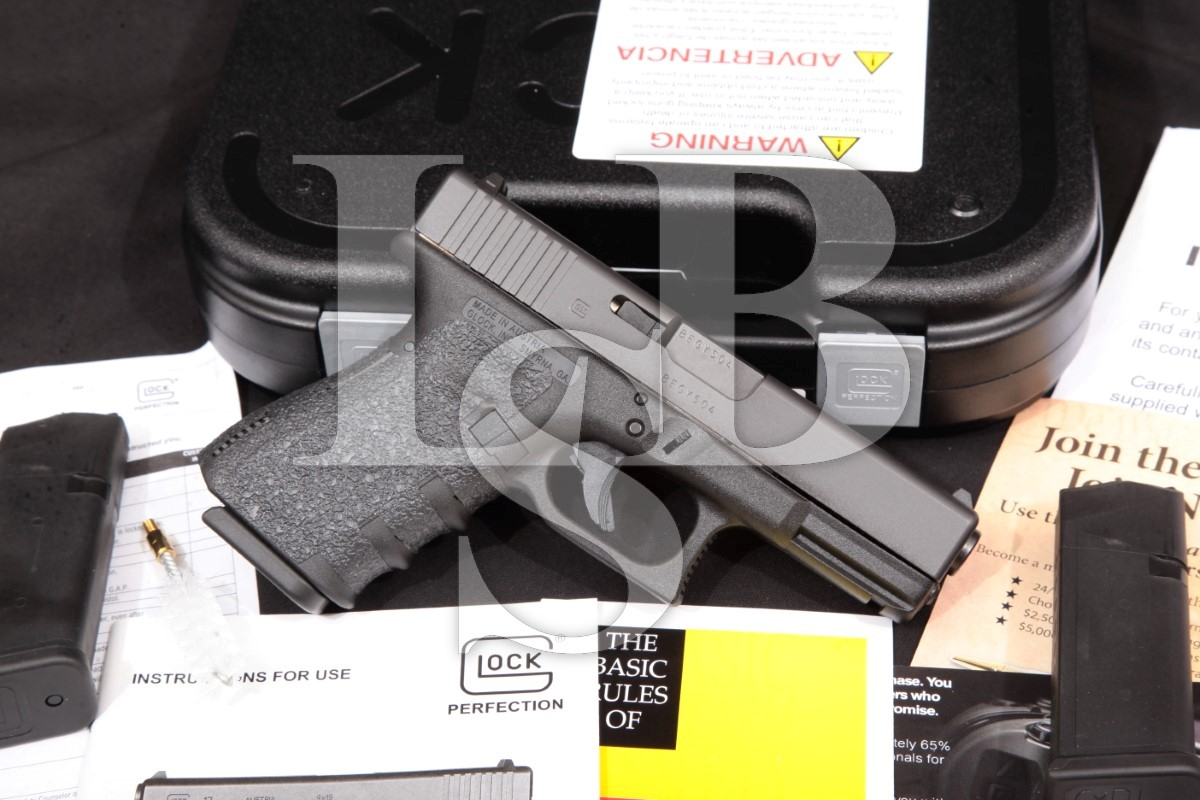 Glock Model 19 M19 Generation Gen 3 G3, Tennifer & Black 4" Striker ...
