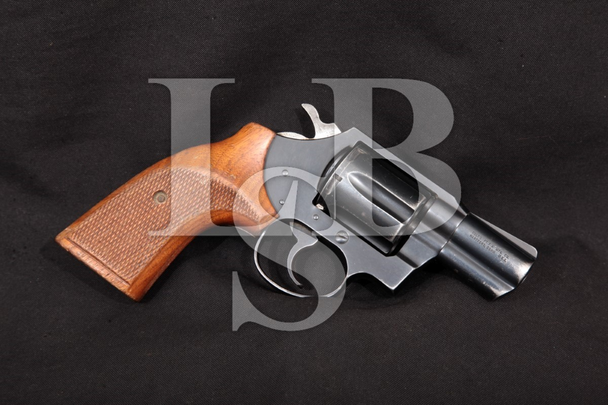 Colt Model Detective Special, Blue 2" 6-Shot Shrouded Ejector Rod Sa/Da ...